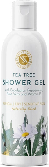 ORIGINAL ULTIMATE ANTI Fungal Anti Bacterial Tea Tree shower Gel 200ml ...
