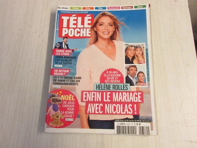 TELE POCHE 2652 05.12.2016 Hélène ROLLES Chris MARQUES Béatrice AGENIN ...