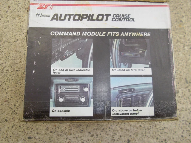 TEMPOMAT ZEMCO ZT-12 Autopilot WAECO magic speed MS-100-12 MS-TS-202 ...