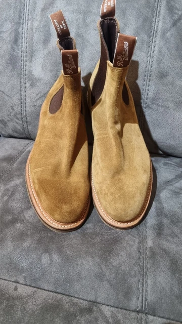 BOTTES CHELSEA HOMME RM Williams Royaume-Uni 9 G daim marron EUR 268,13 ...
