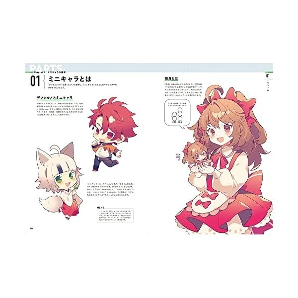 HOW TO DRAW mini character Anime Technique Book 2022 Chiharu Yumenouchi ...