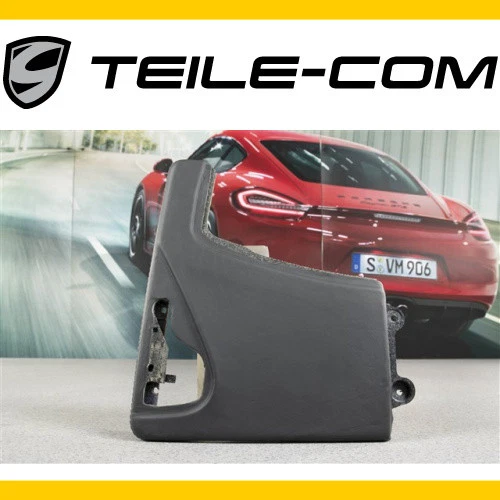 PORSCHE 911 997/BOXSTER/CAYMAN 987 console centrale cache cuir noir ...