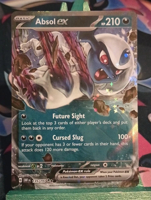 POKÉMON TCG ABSOL ex SV03: Obsidian Flames 135/197 Holo Double Rare $2. ...