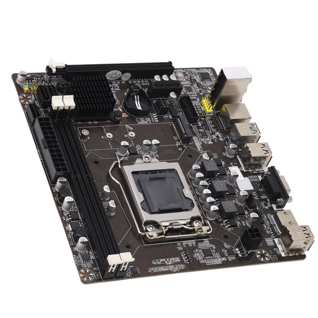 DDR3 MOTHERBOARD SUPPORT 1155 Pins I3 I5 I7 Processor 2 DDR3 1000M ...