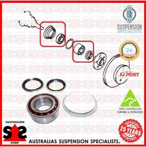 FRONT AXLE WHEEL Bearing Kit Suit TOYOTA Celica Convertible (_T18_) 2.0 (ST183) EUR 47,36 ...