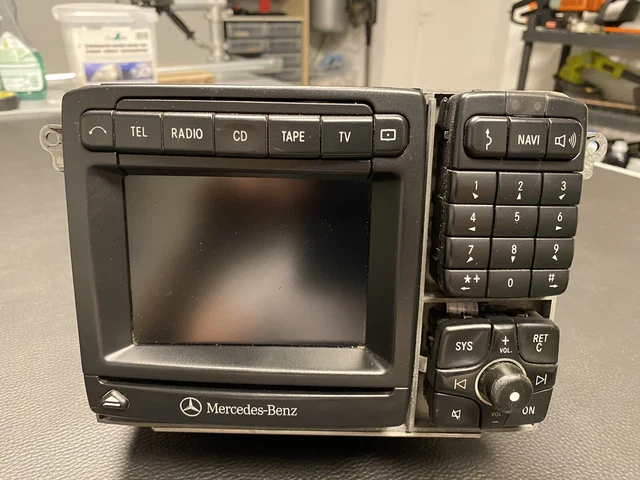 ORIGINAL MERCEDES BENZ COMAND 2.5-E/HEAD UNIT A220 820 46 89 S-Klasse Autoradio! EUR 79,99 ...