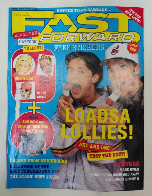 FAST FORWARD MAGAZINE 27 July - 2 August 1994 Issue 252 £5.50 - PicClick UK