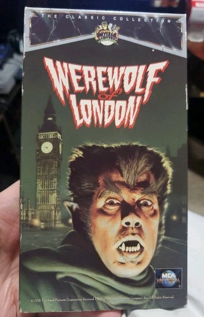 CLASSIC HORROR FILMS Vhs Vintage Scary Movies Dracula Aliens Werewolf ...