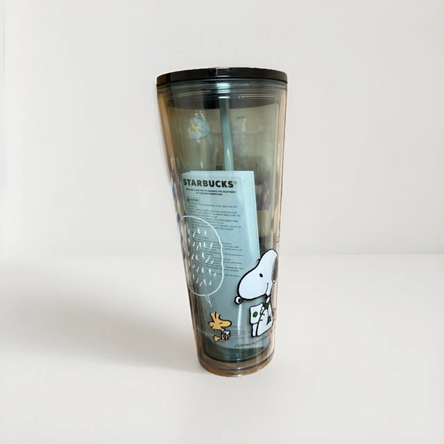NEW 2025 PEANUTS X STARBUCKS SNOOPY Love Plastic Cold Cup 24oz £31.92 ...