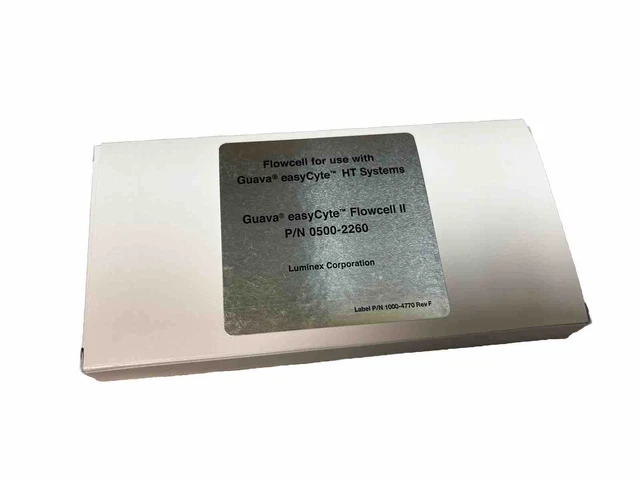 FLOW CYTOMETRY MILLIPORE Luminex Cytek Guava EasyCyte Flowcell Flow ...