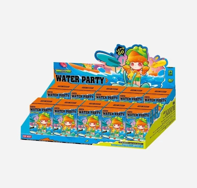 POP MART WATER Party Series, Skullpanda, Labubu, Pucky, Sweet Bean ...