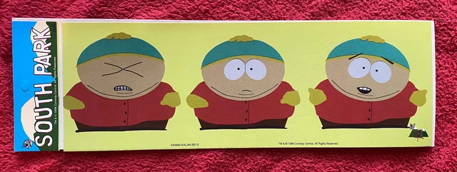 SOUTH PARK BUMPER Sticker VINTAGE 1997/8 Licensed Cartman £5.99 ...