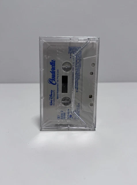 VTG 1990 DOVE Audio Cinderella Disney Tape Cassette 90s NEW Sealed $24. ...