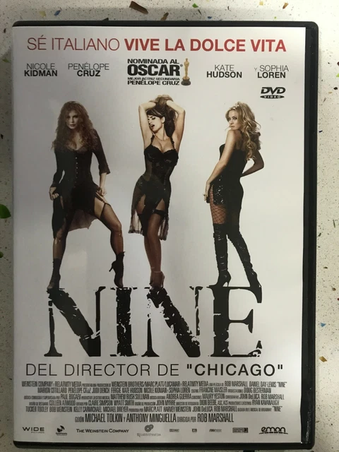 NINE DVD NICOLE Kidman Penelope Cruz Sophia Loren Kate Hudson Am EUR 9 ...