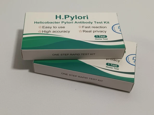 H PYLORI TEST Kit 2 Pack, Helicobacter Pylori Stool Test Kits at Home ...