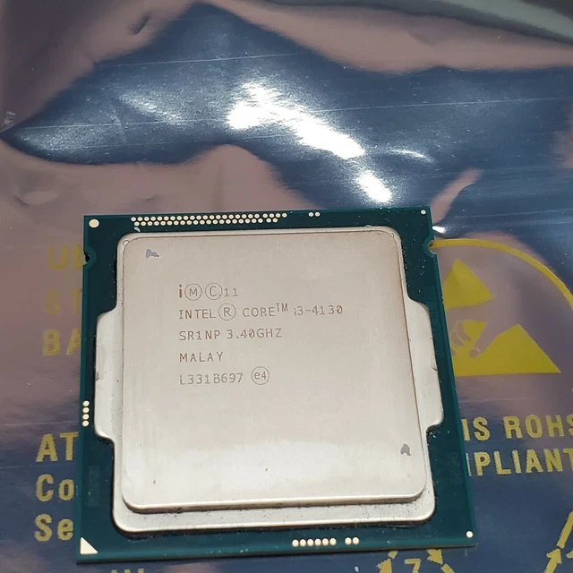 INTEL CORE I3-4130 CPU 3.40GHz SR1NP Socket 1150 Working Pull $44.99 - PicClick CA