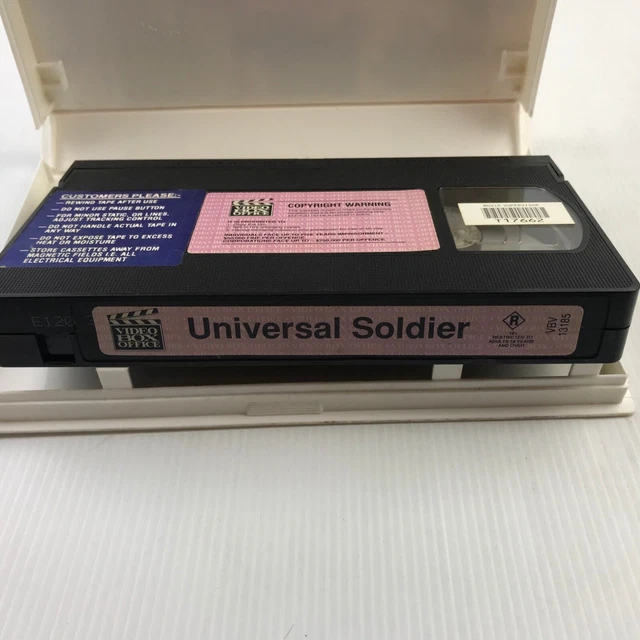 UNIVERSAL SOLDIER (VAN Damme) VHS Ex-rental Video $40.00 - PicClick AU
