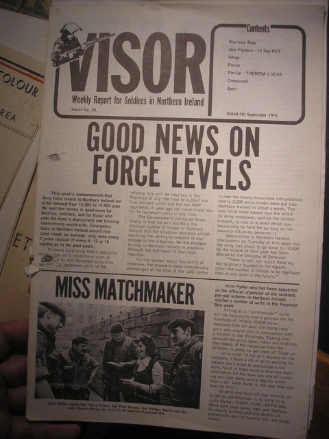 BRITISH ARMY IRELAND 1974 Military History 15 Sqn RCT RLC £10.00 ...