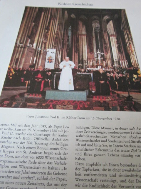 KÖLN ARCHIV N 2099 Papst Johannes Paul II im Kölner Dom 1980 EUR 6,33 ...