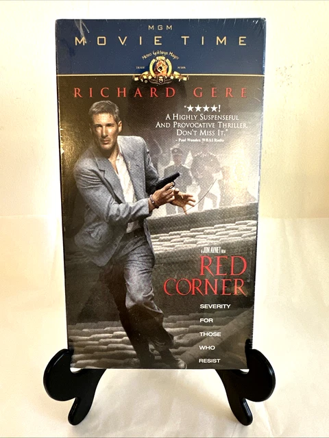 RED CORNER VHS Movie Richard Gere Factory Sealed With Rare Watermark WB Plastic £6.49 - PicClick UK
