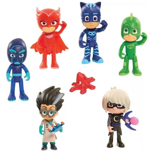 PJ MASKS 9PCS Action Figures & Accessories Gift Box Set New Kids toy £ ...