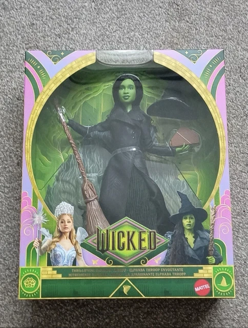 WICKED PART 2 Elphaba Deluxe Fashion Doll Removable Outfit and ...