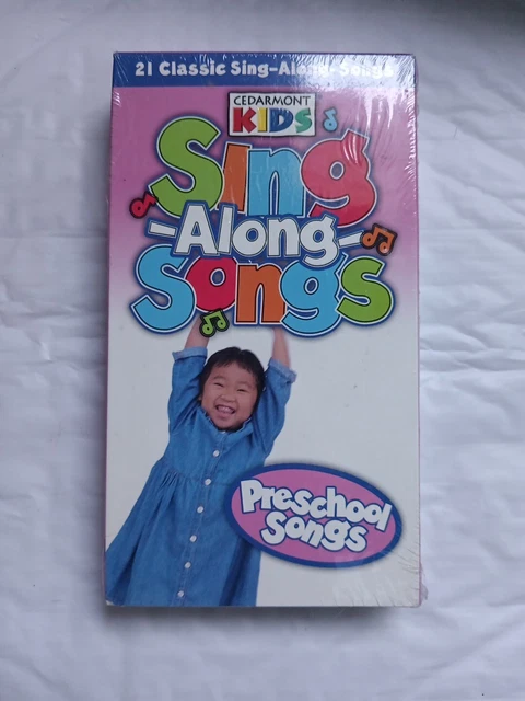 CEDARMONT KIDS - Sing Along Songs - Preschool Songs (VHS, 2003)(VHS ...