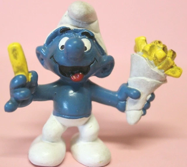 SCHLEICH ® SMURF 20131 French Fries puffi pitufo schtroumpf Smurf ™ (No ...