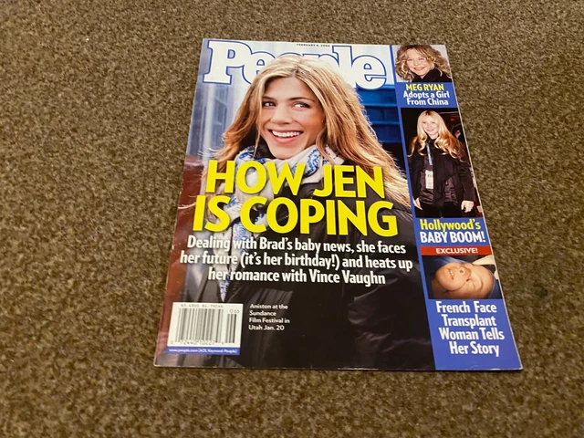 PEOPLE MAGAZINE 6/2/2006 Jennifer Aniston Meg Ryan Chris Penn Sean Penn ...