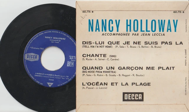 45T. NANCY HOLLOWAY. Dis-lui que je ne suis pas la - Chante - +2 EUR 3 ...