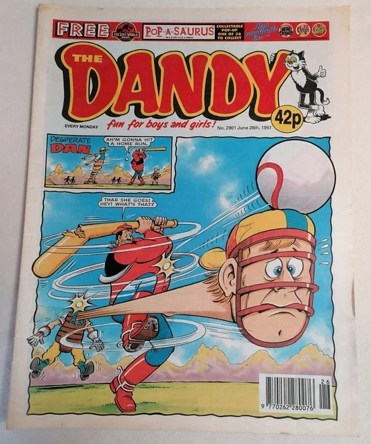 COMIC - VINTAGE British Comic The Dandy Fun For Boys & Girls No. #2901 ...