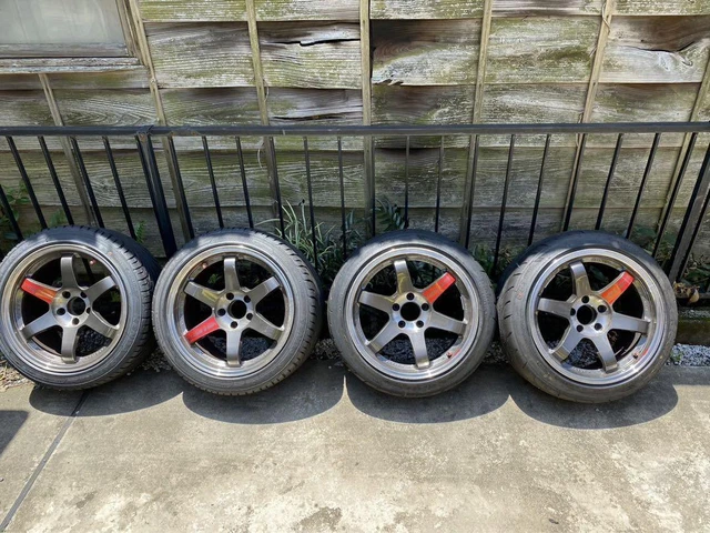 JDM RAYS VOLK RACING TE37SL 17 inch No Tires EUR 3.491,20 - PicClick FR