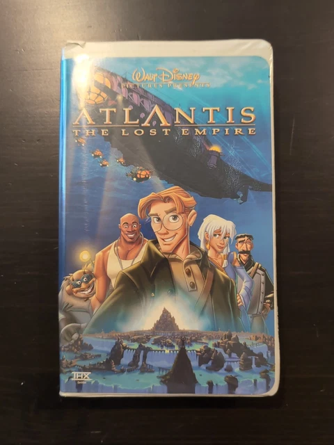ATLANTIS: THE LOST Empire (VHS, 2002) from Disney with VHS Case $4.34 ...