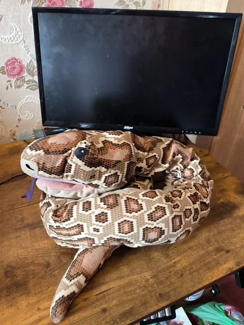 IKEA DJUNGELSKOG SNAKE Soft Toy Hand Puppet 60" Long £13.26 - PicClick UK