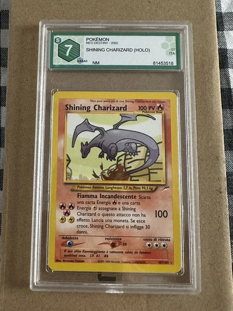 SHINING CHARIZARD ITA Neo Destiny Graad 7 Near Mint EUR 709,00 - PicClick DE