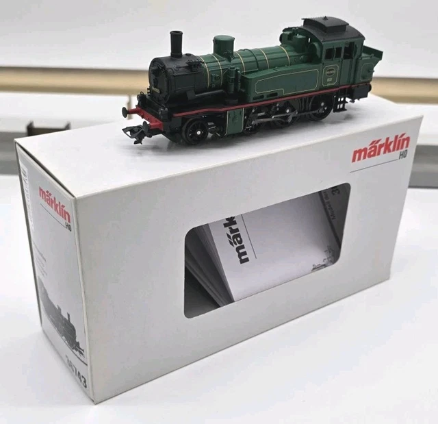 MÄRKLIN H0 36743 Dampflok Serie 96 der SNCB Ep III, Digital, AC, OVP ...