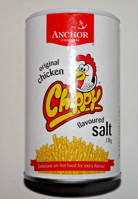 ANCHOR CHIPPY ORIGINAL Chicken Flavoured Salt - 170g £12.91 - PicClick UK