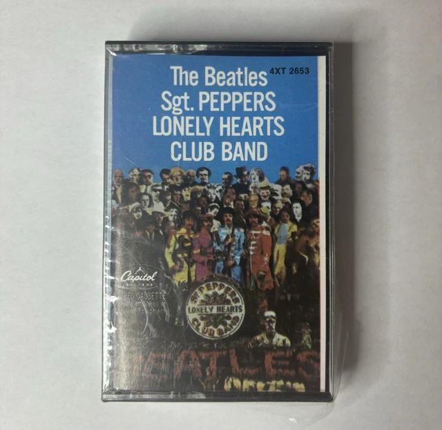 THE BEATLES: SGT Peppers Lonely Hearts Club Band - 1971 US Cassette ...