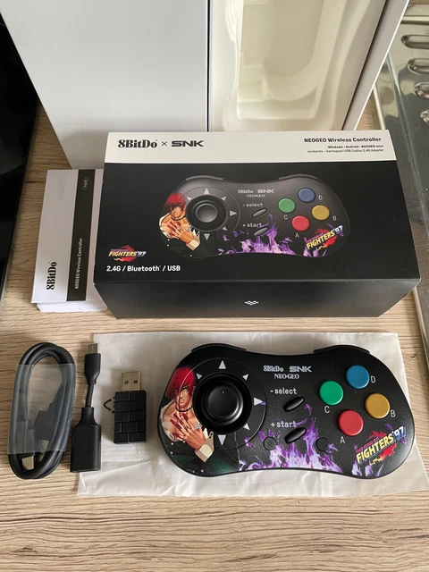 8BITDO NEOGEO WIRELESS Controller Iori Yagami KOF'97 Edition SNK Neo ...