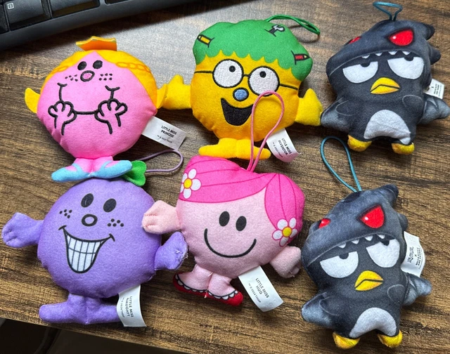 MCDONALDS HAPPY MEAL Plush Toys Mr Men Little Miss & Hello Kitty £0.99 ...