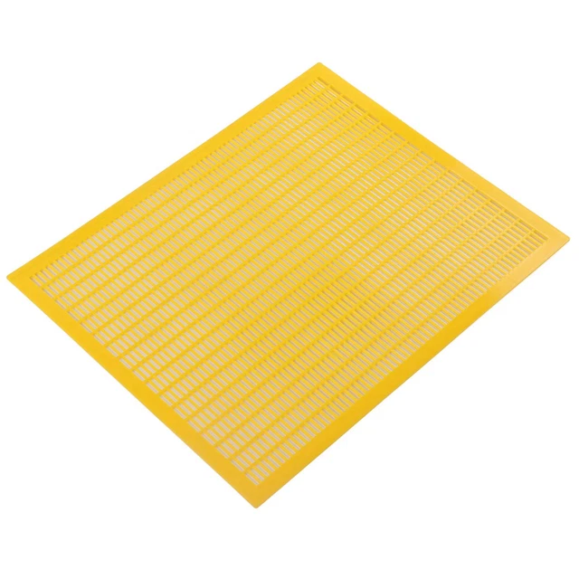 (YELLOW)3PCS PLASTIC BEE Queen Protect Excluder Trapping Grid Net Tool ...