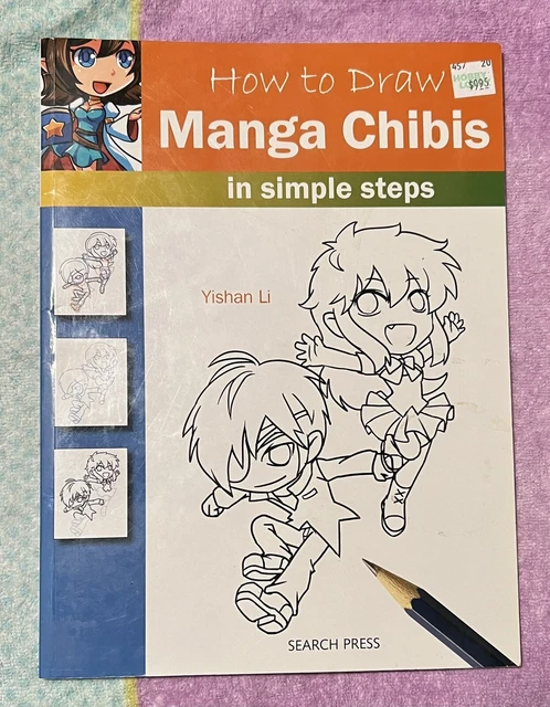COMMENT DESSINER MANGA chibis en étapes simples livre de poche Yishan ...