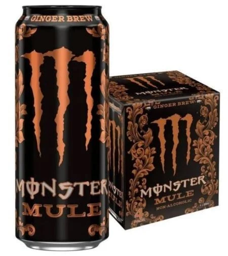 RARE MONSTER ENERGY MULE 4x 500ml PACK BB: 29-02-2024 (#3) £8.99 ...