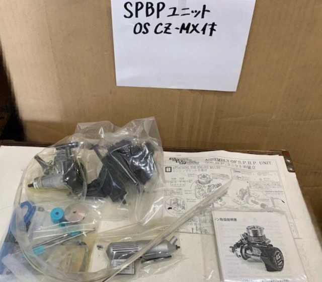 RADIO CONTROL ENGINE OS CZ-MAX & SPBP Unit for MARINE NOS VINTAGE EUR ...