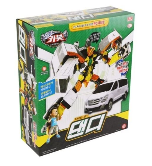 HELLO CARBOT STAREX DANDY blanc transformant robot voiture véhicule ...