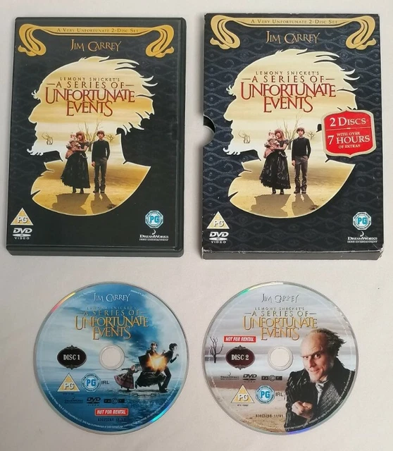 DVD - LEMONY Snicket's A Series Of Unfortunate Events DVD W/ Sleeve 2 ...