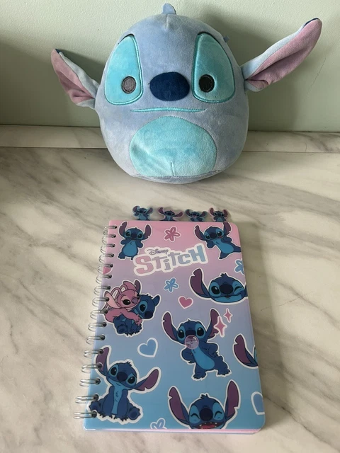 DISNEY STITCH SQUISHMALLOW Plush And Notebook Set £0.99 - PicClick UK