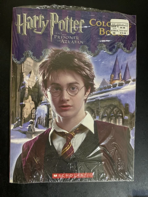 HARRY POTTER PRISONER of Azkaban Coloring Book & Deluxe Sticker Book ...