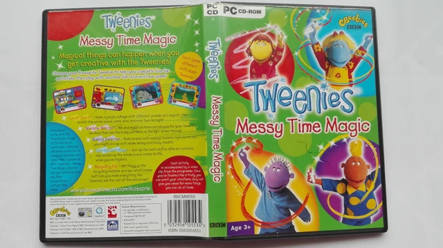 TWEENIES: MESSY TIME Magic PC GAME disc UK BBC CBEEBIES TRIED AND ...