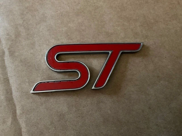 GENUINE NEW FORD ST FRONT BUMPER BADGE Front Emblem For Focus ST 2012 ...